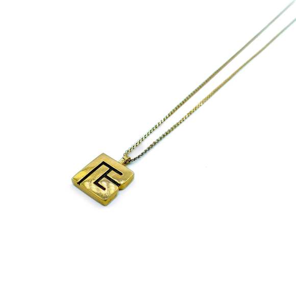 Balmain | Jewelry | Balmain Vintage Pierre Gold Plated Necklace 98s ...